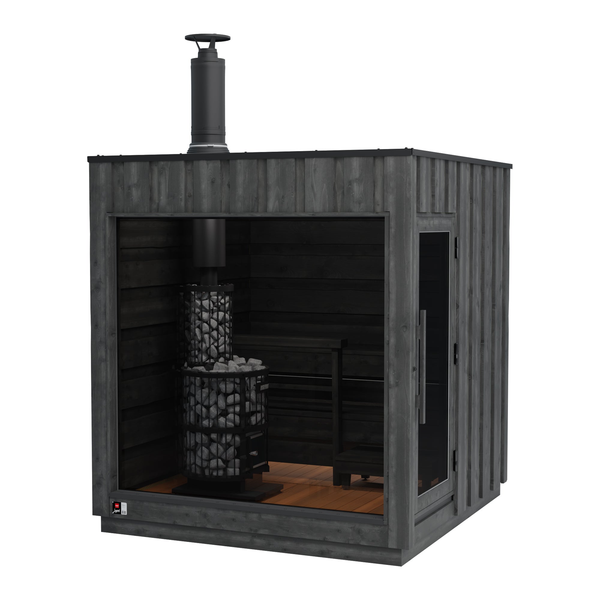 Badstuhytte Harvia Legend m/elektrisk ovn