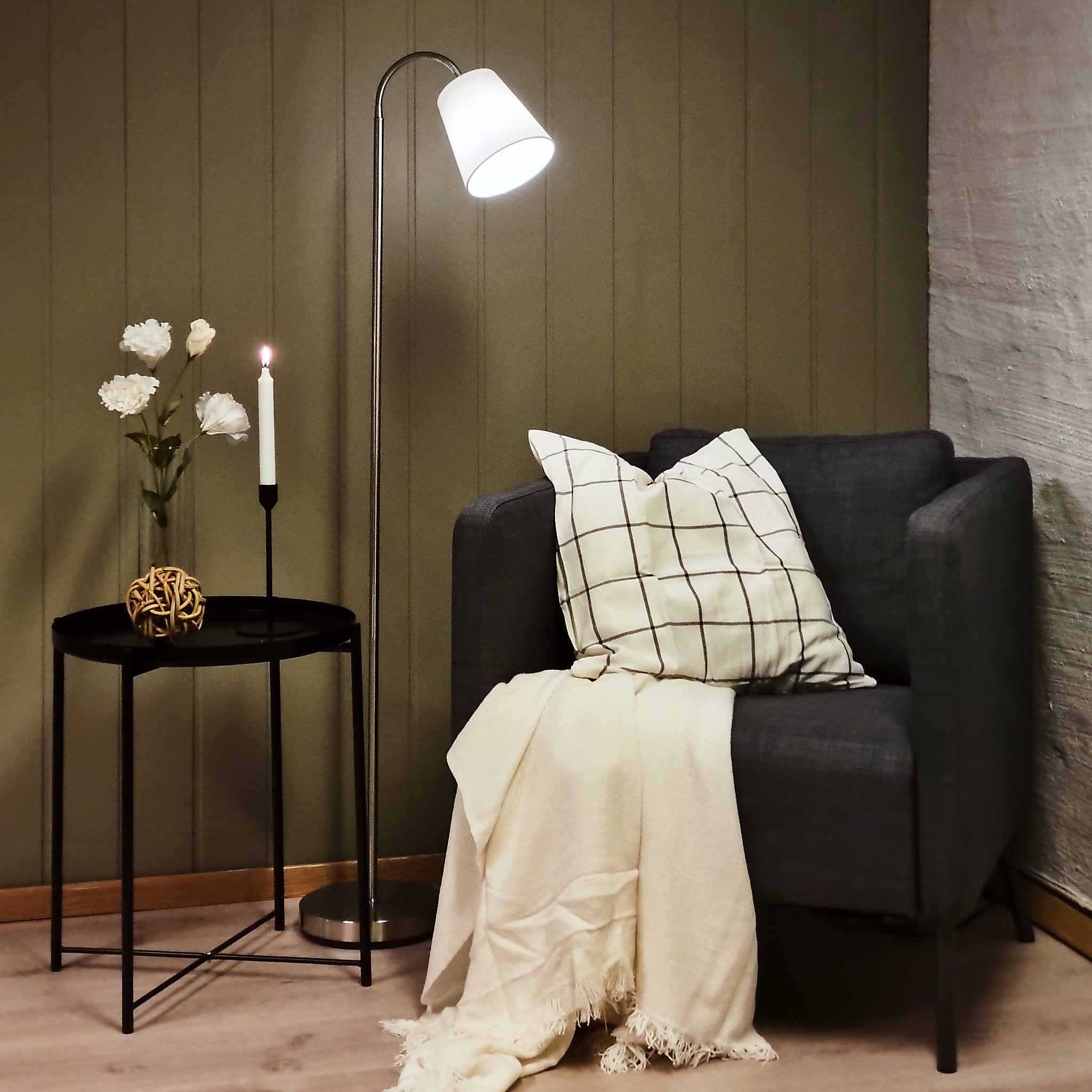 Gulvlampe Design Flexi