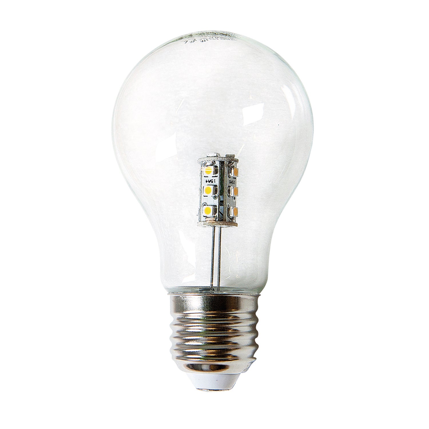 Lyspære 12 volt, LED - E27, 1 watt